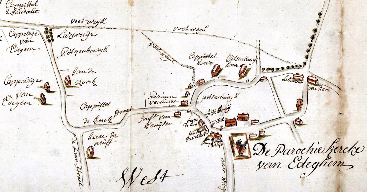 Over Op ontdekking doorheen de 850 jarige geschiedenis van Edegem ...